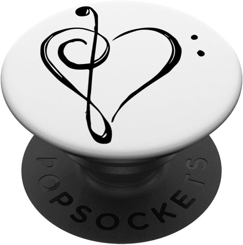 Amazon.com: Music Notes White Black Background Musical Instrument ...