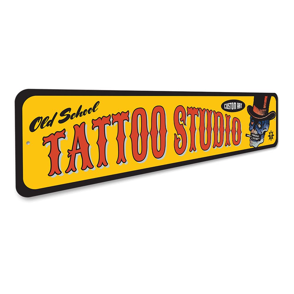 Vintage Hand Painted Tattoo Signs