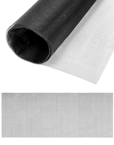 QWORK Fly Screen Window Replacement, Fly Fiberglass Screen,120x300cm ...