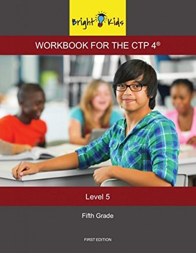 Bright Kids Workbook for the CTP 4 - Level 5 (5th Grade) by Bright Kids ...