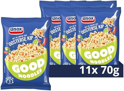 Unox Kerrie Good Noodles, een snelle snack voor de lekkere trek - 11 x ...