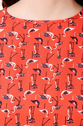 Buy TUSI Women's Top (TI-ORANGE-90-M_Orange_Medium) at Amazon.in