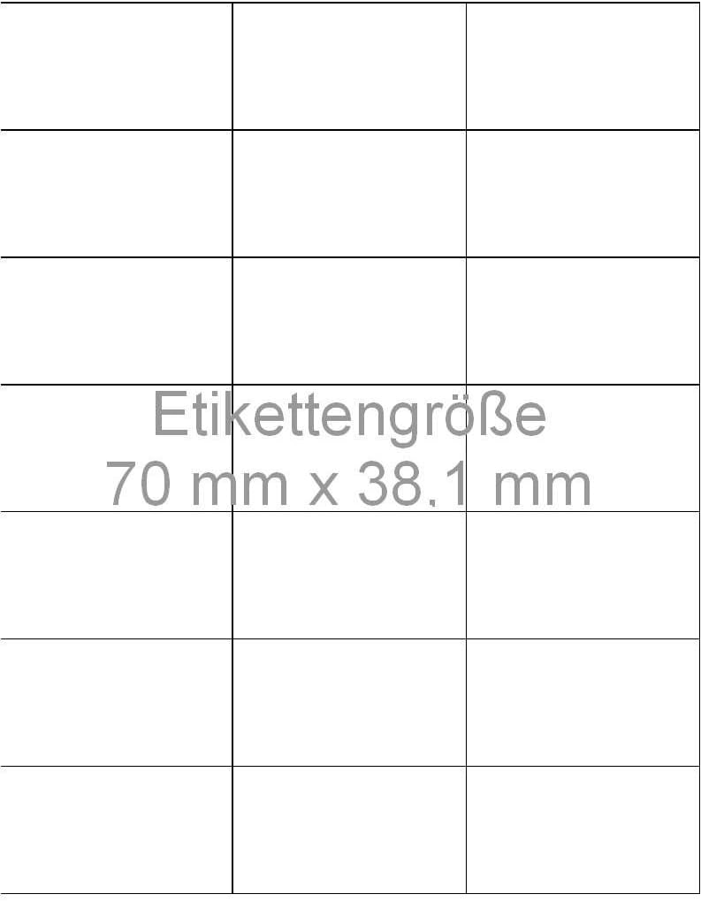 NEPTUN Label 4315, wasserlösliches Etikett, 70,0 mm x 38,1 mm, 25 Bögen ...