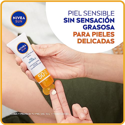 Precios Protector Solar Facial FPS 50+ Nivea Sun Piel Sensible 50ml ...
