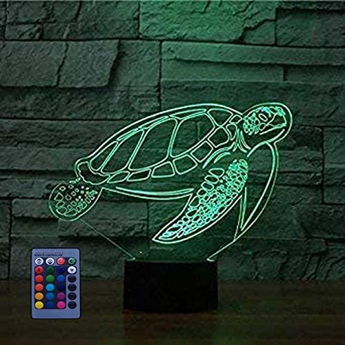 Amazon.com: HPBN8 Ltd 3D Sea Turtle Night Light USB Powered Touch ...
