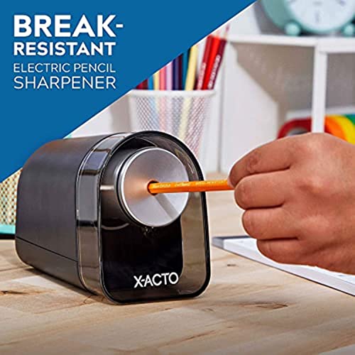 Snapklik.com : X-ACTO XLR Electric Pencil Sharpener, Black