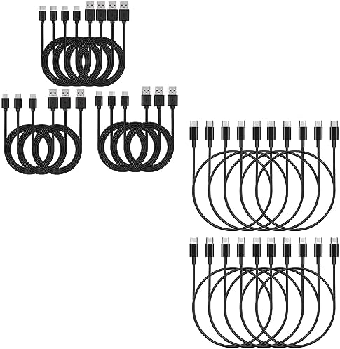 Amazon.com: Smays USB C Cable Bulk Bundle USB C to USB C Cable Bulk ...