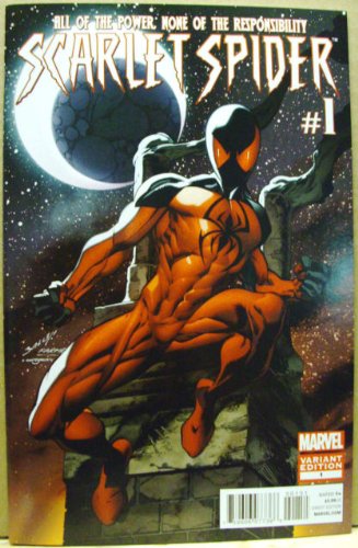 Amazon.com: Scarlet Spider Vol.2 #1 "Bagley Variant": Yost: Books