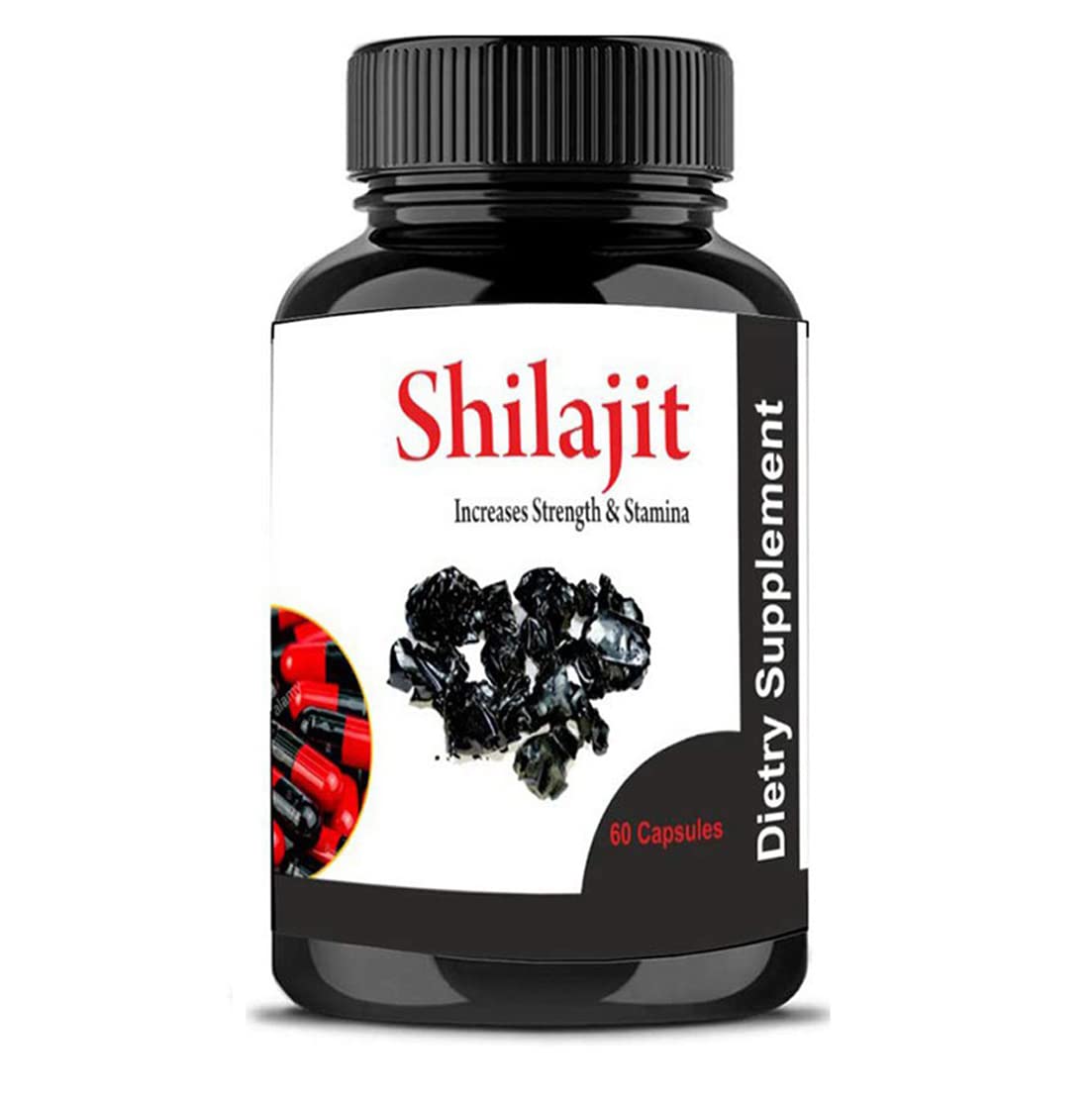 Pure Shilajit Capsule with Highly Purified Original Shilajit Extract ...