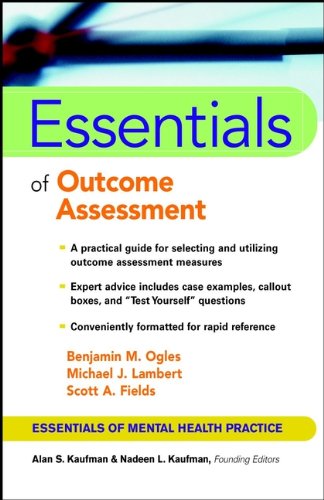 Amazon.com: Essentials of Outcome Assessment (Essentials of Mental ...