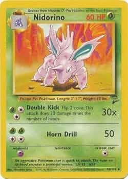 Nidorino Card Nidorino Delta (Used) （342816102）| Magi TCG