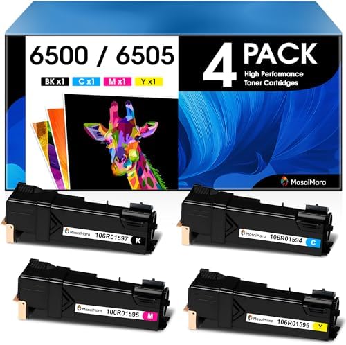 Amazon.com: Phaser 6500|WorkCentre 6505 Toner Cartridge, 106R01597 ...