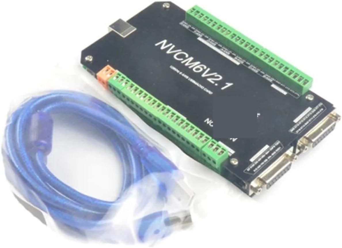 Amazon.com: 3/4/5/6 Axis 200KHZ NVCM V2.1 MACH3 USB Motion Control Card CNC Controller for CNC ...