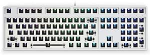 GK108 GK108S Dual Mode hot swappable 100% Custom Mechanical Keyboard ...