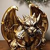 Amazon.com: GENUINQ Steampunk Dungeon Roaring Gargoyle Gothic Statue ...