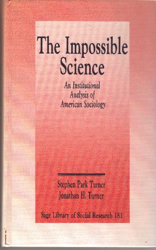 Amazon.com: The Impossible Science: An Institutional Analysis of ...