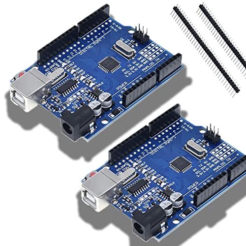 Uno R3 Arduino Compatible Board 2 Unit Pack Equipped With Atmega ...