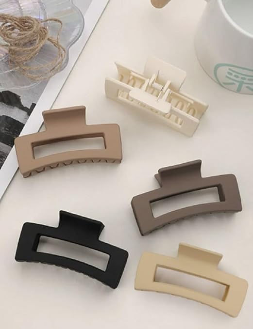 Amazon.com : Hair Clips for Women Thick Hair 4 Inch Large Claw Clips ...