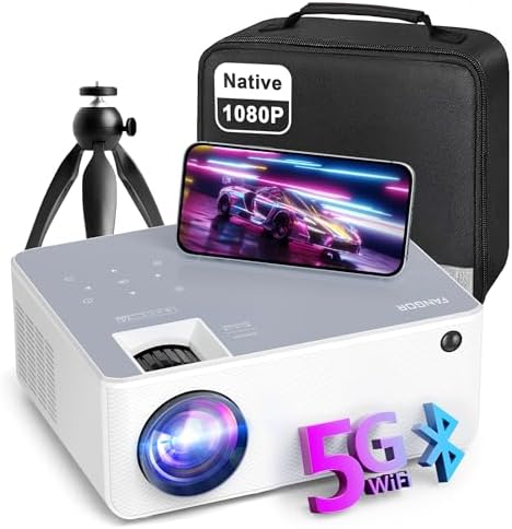Proyector - Salange 360, compatible con 1080P, pantalla grande de 200 ...