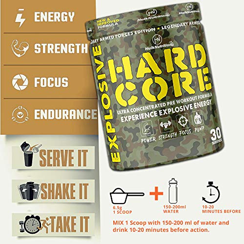 Hulk Nutrition Preworkout | Lean Muscles Building | Strength | Mental ...