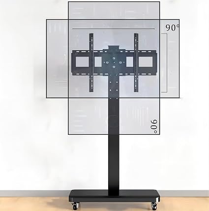 Amazon.com: Rotating TV Stand Horizontal and Vertical Screen Mobile ...