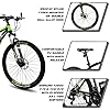 Buy Vaux Battle 518 Gear Cycle for Men 26T with 17" Alloy Frame, MTB Cycle with 21 Speed Gears ...