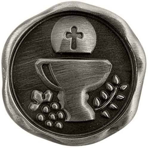 First Communion Pocket Token, Silver Tone I Am The Bread of Life 1 Inch ...