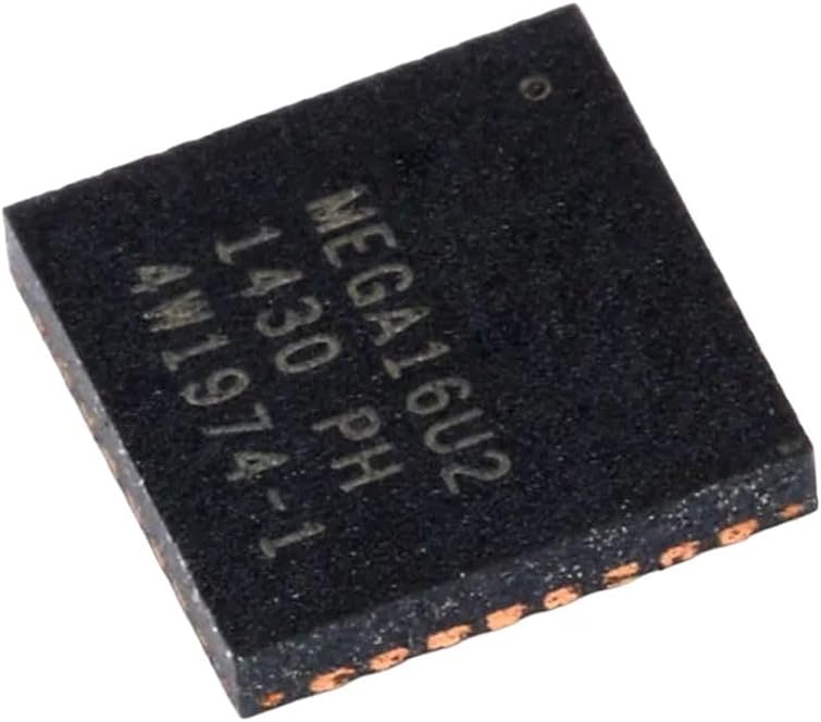 Amazon.com: Atmega16U2-Mu Qfn-32 Atmega16U2 Mega16U2-Mu Mega16U2 Tqfn ...