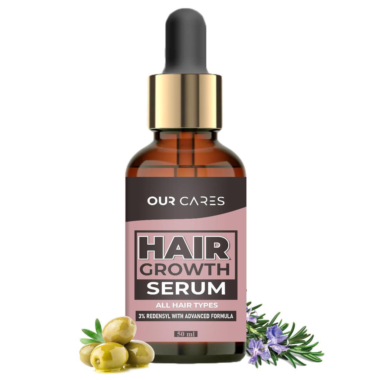 Buy OURCARES Hair Growth Serum | with Redensyl, Anagain, Procapil ...