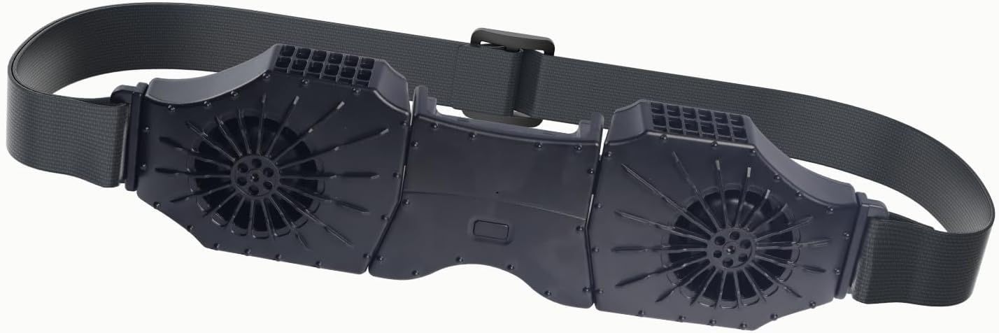 Amazon.com: Portable Waist Fan 6000mAh Rechargeable, Portable Wearable ...