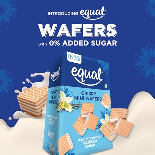 Equal Vanilla Wafer Cubes (Sugar-Free) | Pack Of 10 (100G Each) | 0% ...