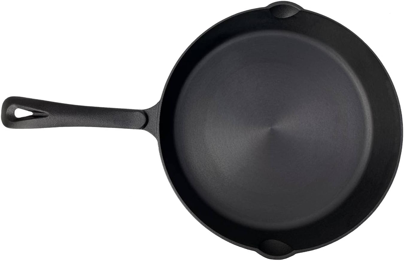 Amazon.com: Modern Innovations 10 Inch Cast Iron Skillet, Pre-Seasoned ...
