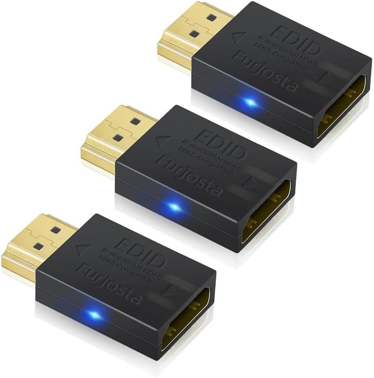Amazon.co.jp: Furjosta 4K HDMI EDID Emulator Pass-Through Adapter ...