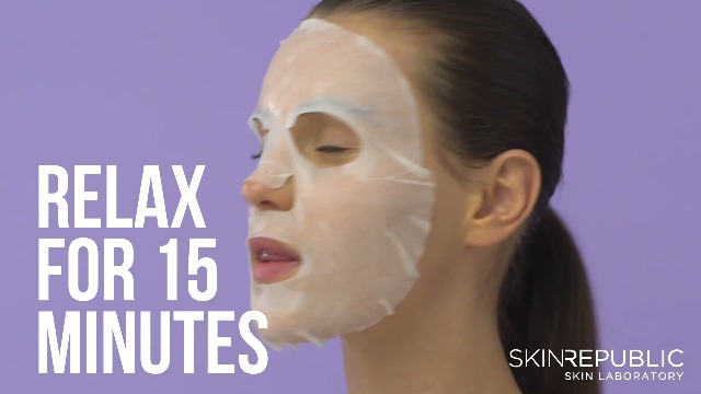 Watch Skin Republic Collagen Infusion Face Mask How To on Amazon Live