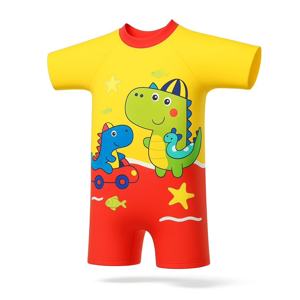 SPOCCO | One-Piece Unisex Swimming Costume for 5 to 6 Years boys ...