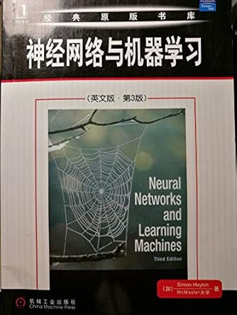 Neural Networks and Learning Machines: Haykin, Simon: 9780131471399: Amazon.com: Books