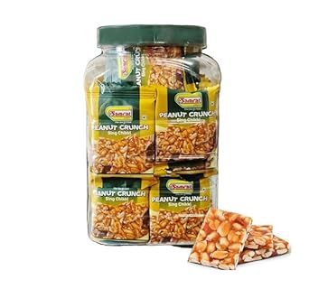 Samrat | Peanut Sing Chikki Indian Sweets |Crunchy Gud Patti and ...