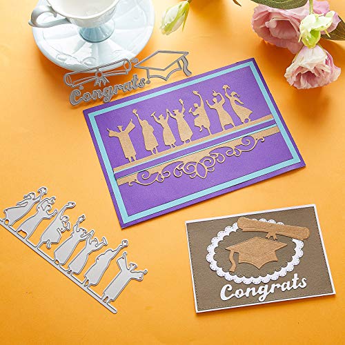 Snapklik.com : 2 Pieces Graduates 2026 Die Cuts Graduation Theme Die ...