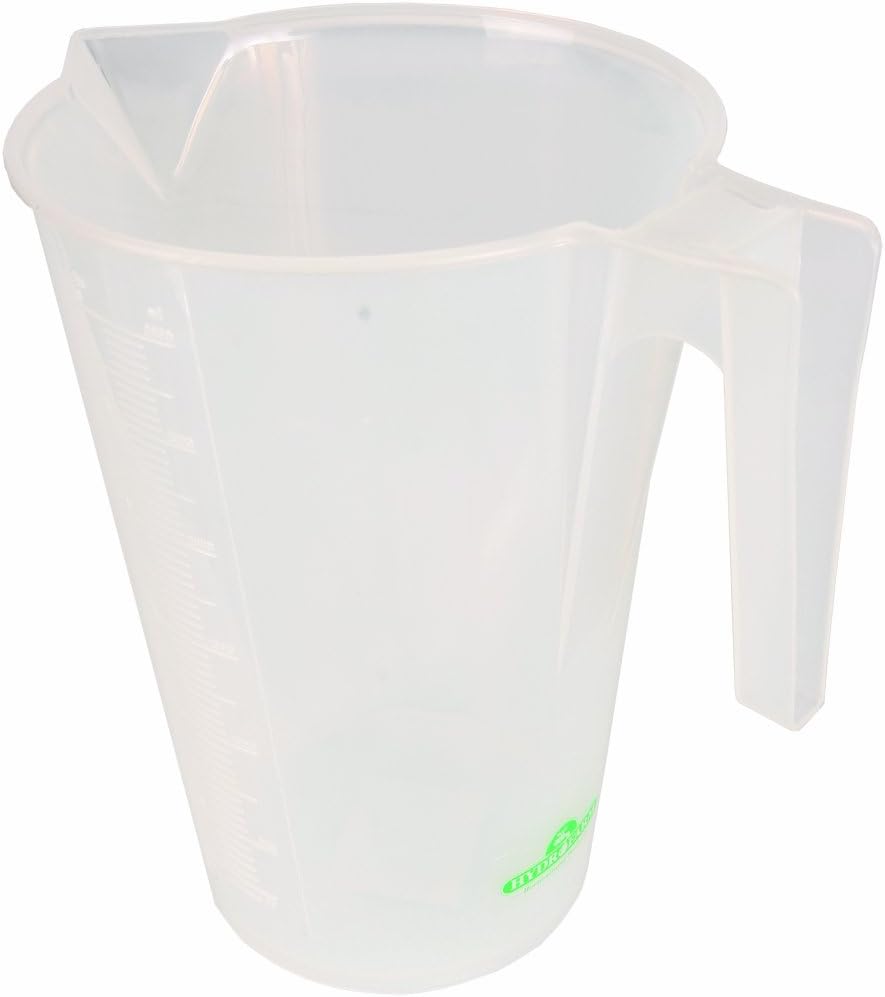 Amazon.com : Hydrofarm HGMB Measuring Beaker, Cups, milliliters, Pints ...