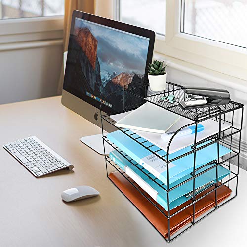 Snapklik.com : Spacrea Letter Tray, 4 Tier Desk Organizers And ...