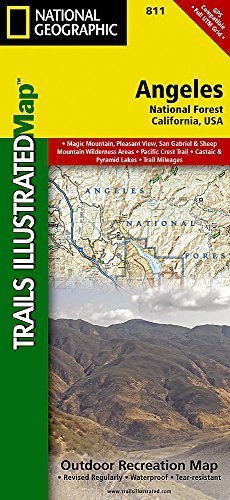 Angeles National Forest Trails Illustrated Other Rec. Areas (National ...