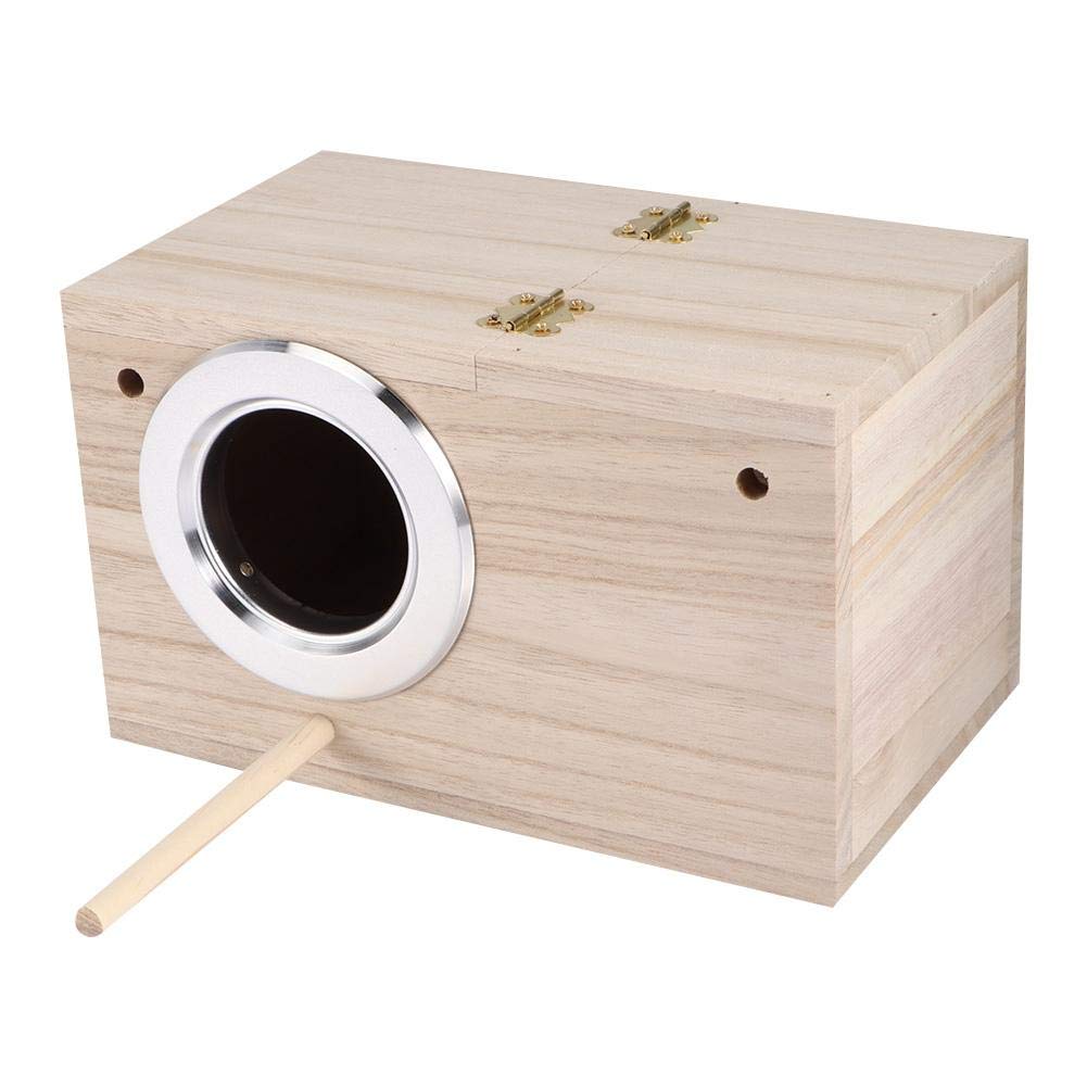 Buy Wood Breeding Nest,Wooden Bird Nest Box Bird Cages Box,Budgie ...
