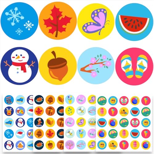 10 Best Kids Seasons Stickers - BabyStuffLab