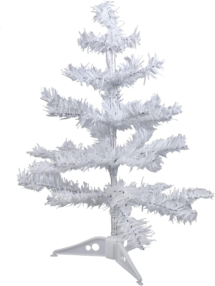 Amazon.com: Table Top White Holiday "Christmas Tree" (18") : Home & Kitchen