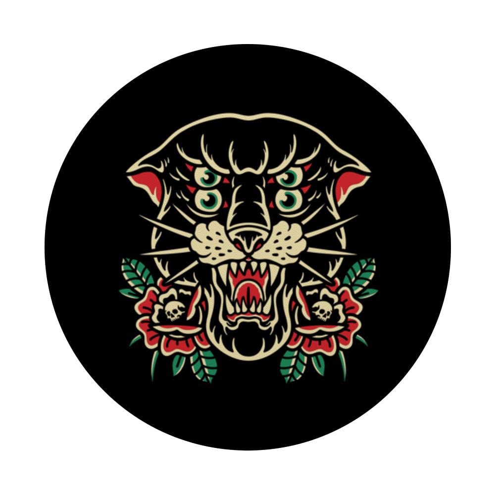 Flash De Pantera Tradicional Metal Pin Gray Panther | FERRETI