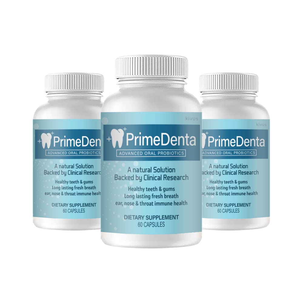 Amazon.com: PrimeDenta - Prime Denta for Advanced Oral Health (3 Pack ...