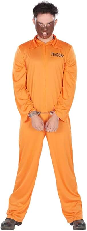Amazon.co.uk: orange prisoner jumpsuit