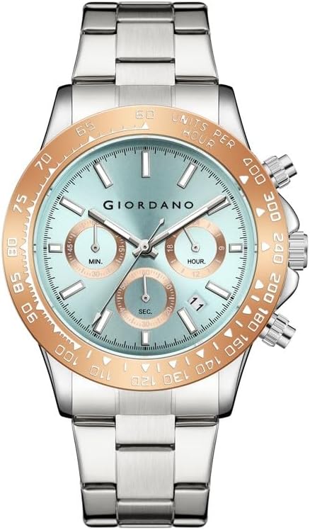 Buy Giordano Premium Multifunctional Wrist Watch for Men with Stainless ...