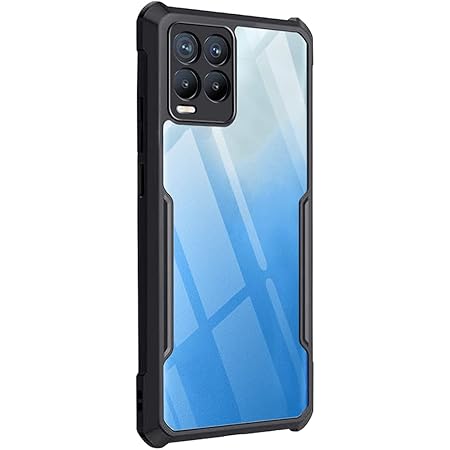 Fashionury Soft Silicone Shock Proof Flexible Back Cover for Realme 8 ...