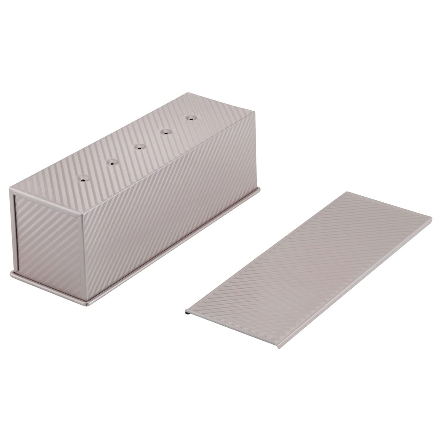 Amazon.com: CHEFMADE Commercial Pullman Loaf Pan with Lid, 2.6Lb Dough ...